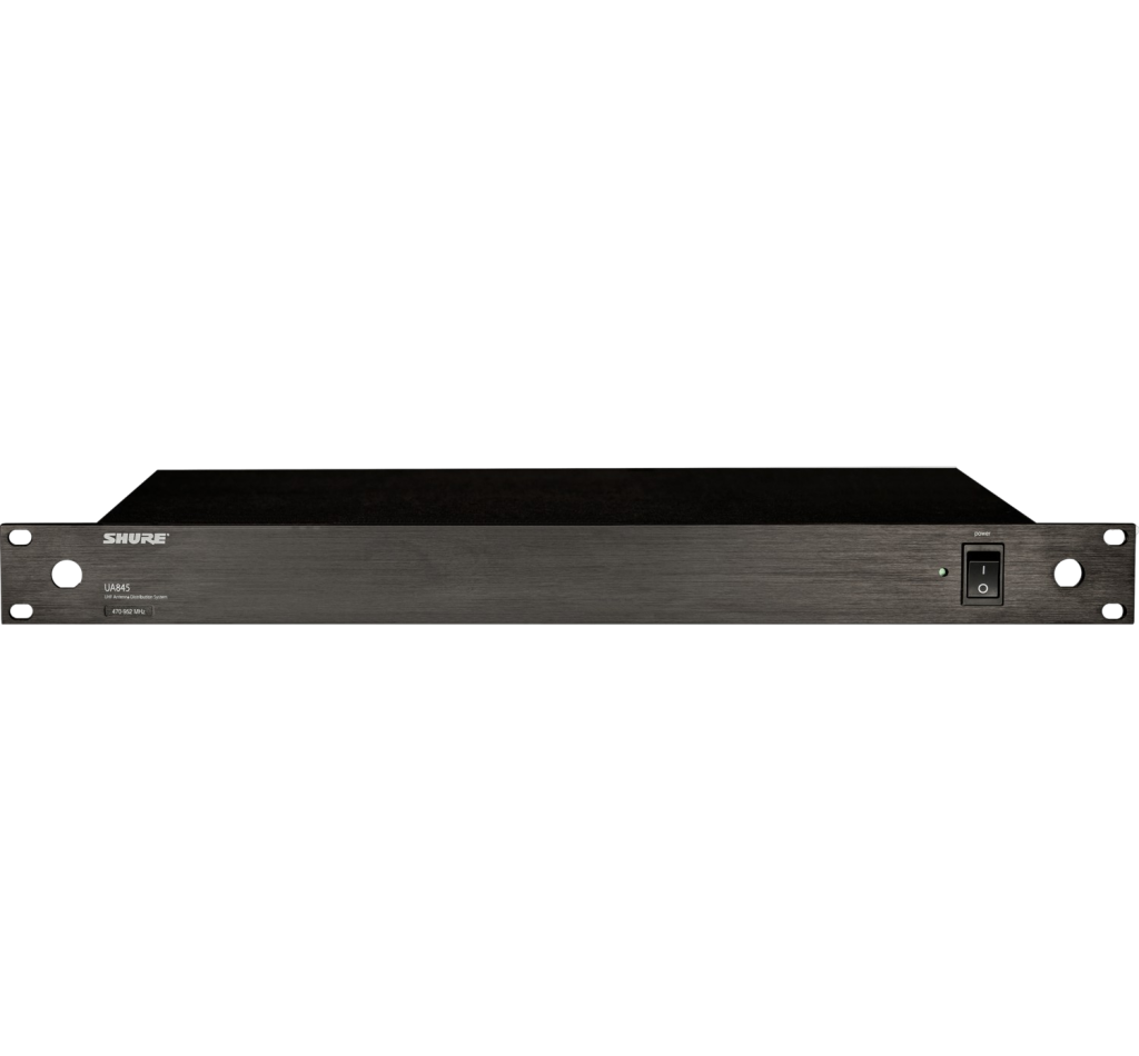 Shure UA845 UHF Antenna Distribution – Wall Sound & Lighting